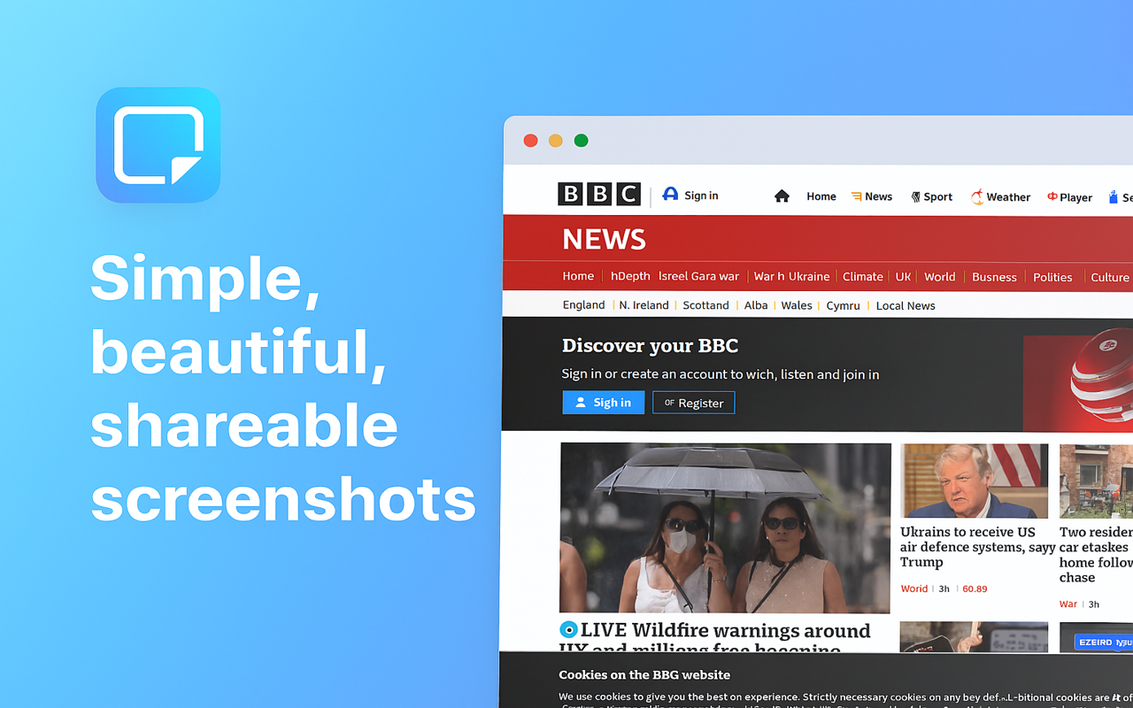 GradientSnap - Beautiful Screenshot Tool